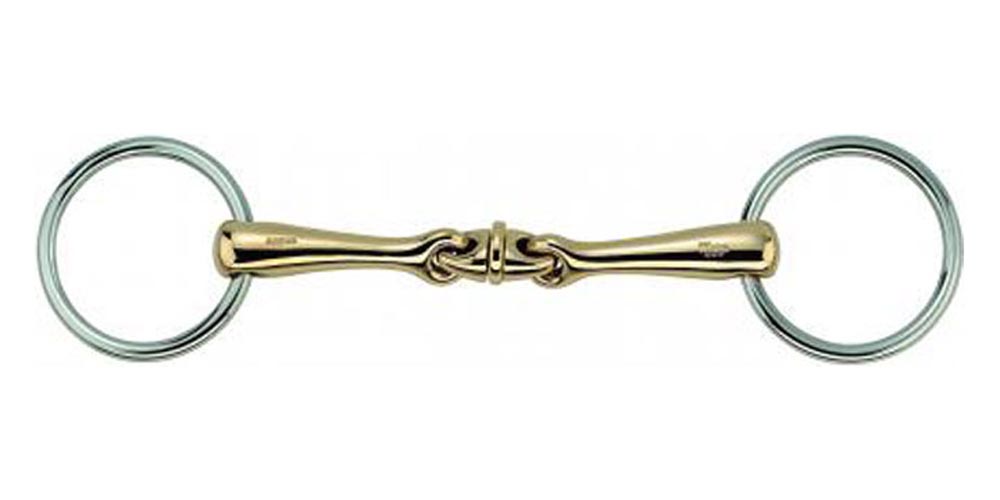 40227-78 Sprenger WH Ultra Loose Ring Snaffle Bradoon 14mm with 55mm ...