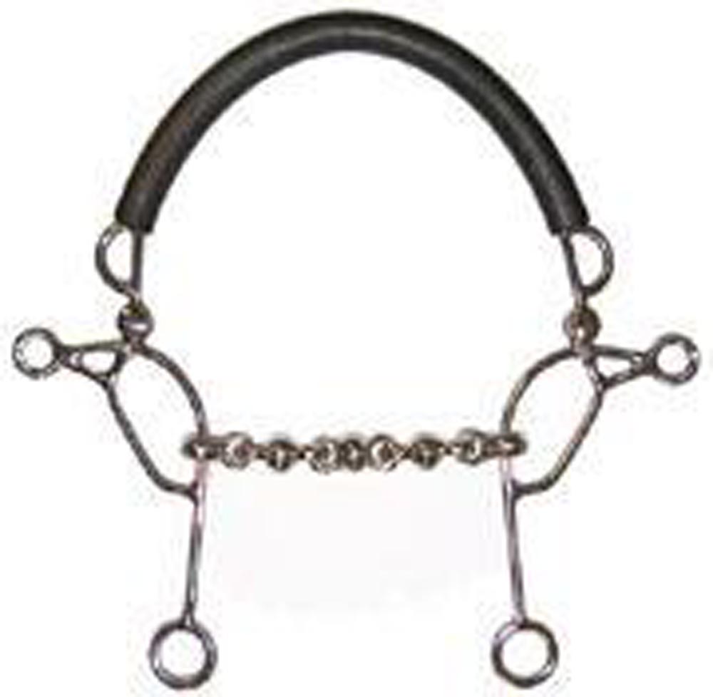 Abbey Combination Hackamore with Waterford Mouthpiece