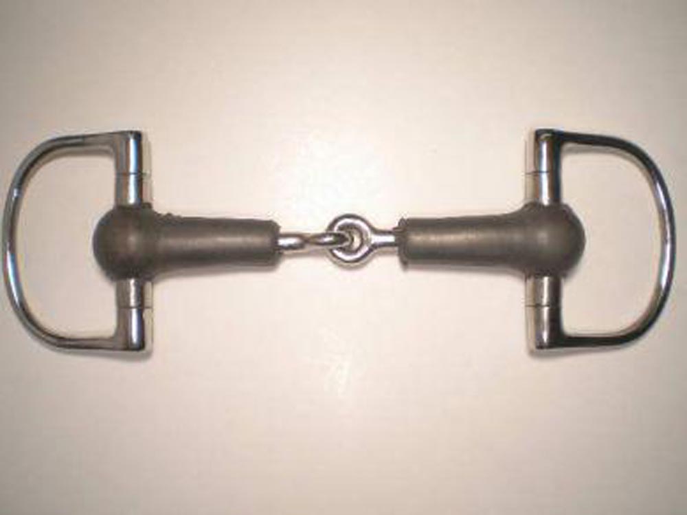 HR5440 Rubber Mouth Jointed D-Ring Bit