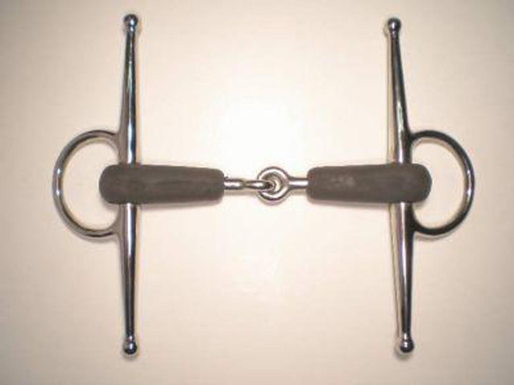 HR5450 Rubber Mouth Jointed Full Cheek Bit