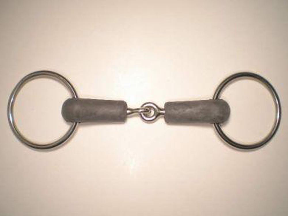 HR5370 Rubber Mouth Jointed Loose Ring Bit