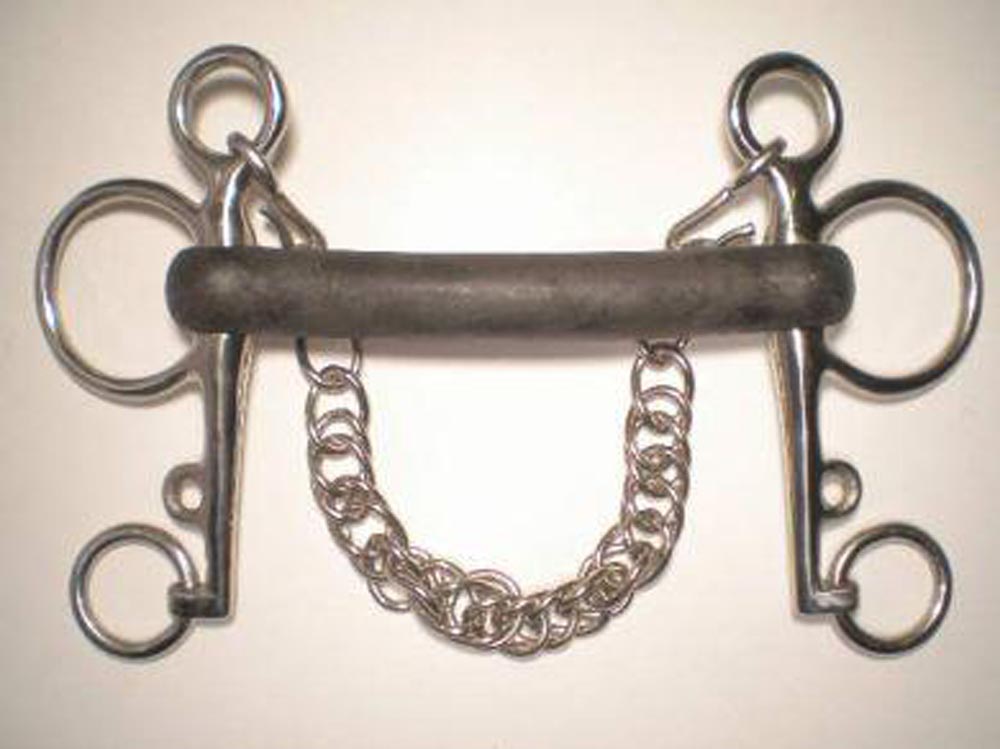 HR7020 Flexible Rubber Pelham Bit