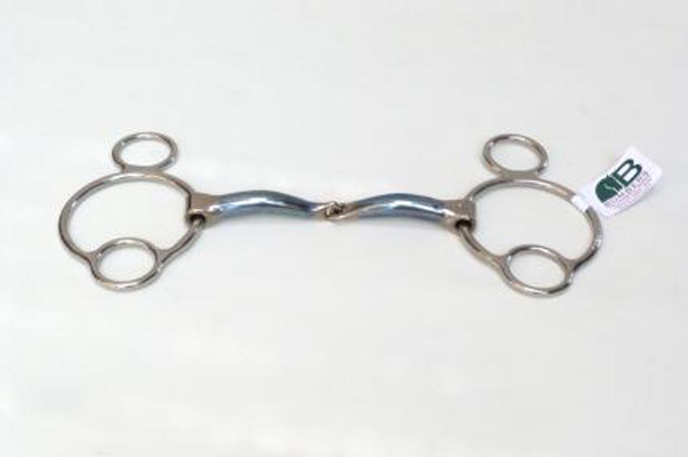 BB2.5S Bombers Snaffle 2.5 Ring