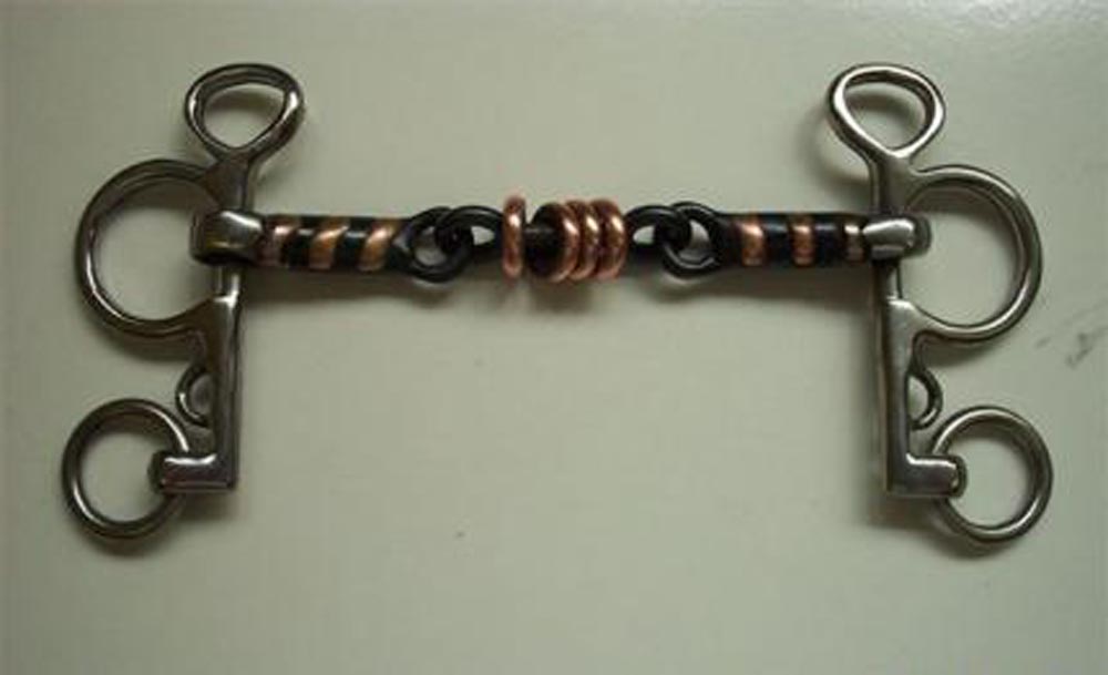 P10 T.T. Iron & Copper Pelham - Short shank