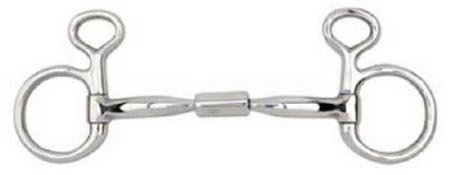 Myler 02 Hanging Cheek Comfort Snaffle Wide Barrel - HorseBitBank.com