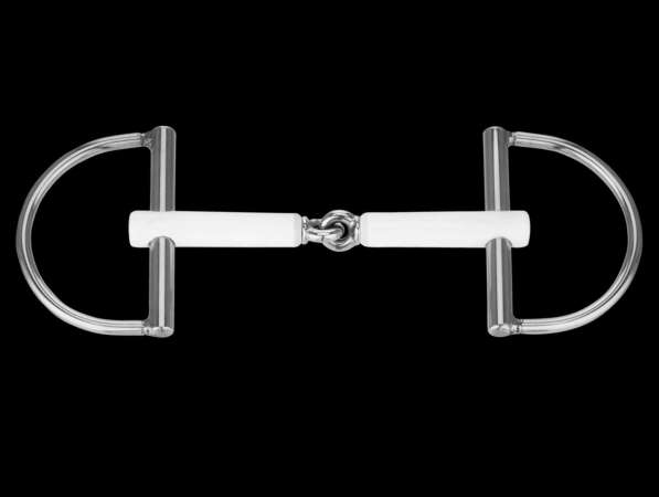 40457 NATHE D-ring bit, single jointed, 15 mm